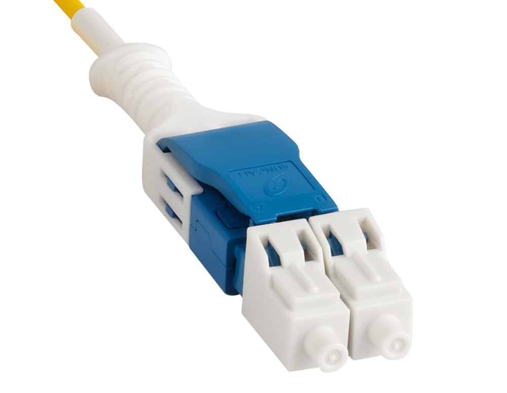 Патч-корд оптический LANMASTER, LSZH, дуплексный, Uniboot Push-pull, LC ...